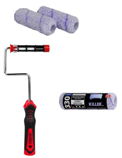 Blue Dolphin 330 PRO Ročaj za pleskanje 100mm 1 valj valj mimovrste