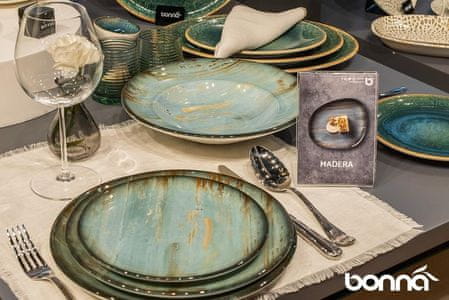 Bonna set Madera krožniki za testenine, 28 cm, 6 kosov | mimovrste=)