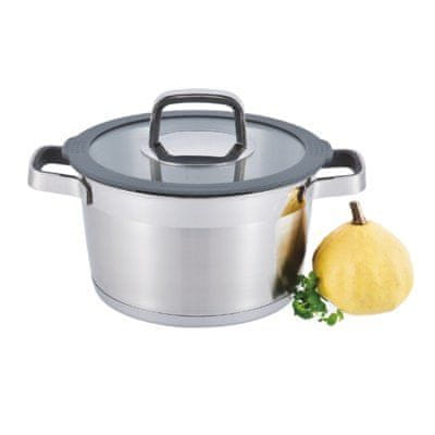 DUKA Eskil Lonec S Pokrovom 6,0L | 26X14,5Cm Siva | mimovrste=)