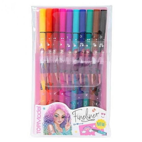 Top Model Set markerjev , 10 barv, 2 predlogi | mimovrste=)