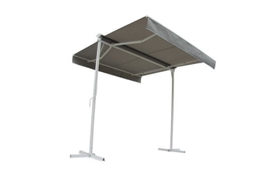 Rojaplast P4512 ponjava za senco, 4 × 3 m, siva | mimovrste=)