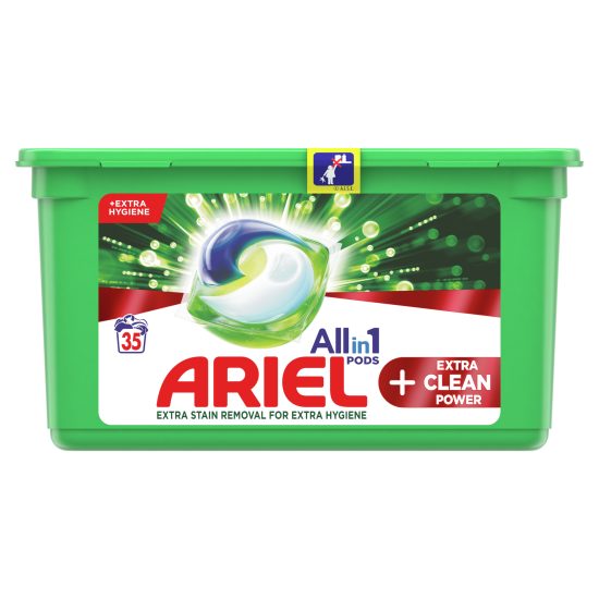 Ariel Extra Clean detergent v kapsulah, 35 kapsul | mimovrste=)