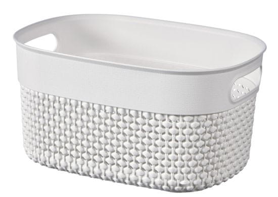 Curver Filo košarica, S, 6 L, bela, reciklirana | mimovrste=)