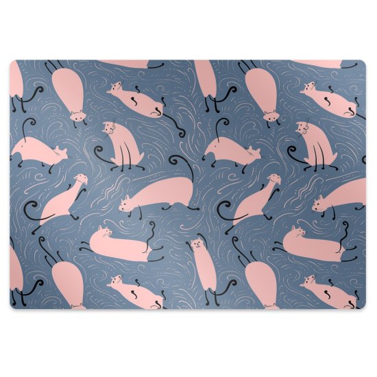 Decormat Podloga za stol Risane mačke | mimovrste=)