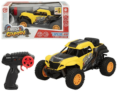 SELIS avto na daljinsko upravljanje, 1:18, 32 x 17cm, rumen | mimovrste=)