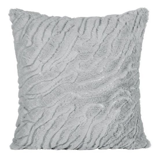 Eurofirany Vzglavnik Lux 40X40 cm Silver | mimovrste=)