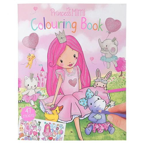 Princess Mimi Pobarvanke princese Mimi, Pobarvanka, 47 nalepk | 0412016 ...