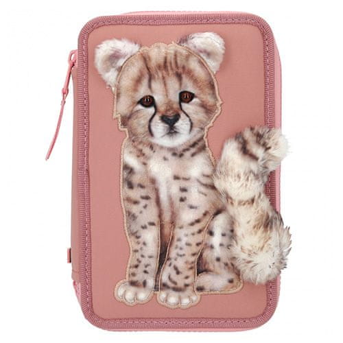 Top Model Penal 3 nadstropja z opremo , Stara roza z gepardom | mimovrste=)