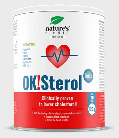 Nutrisslim OK! Sterol Forte prehransko dopolnilo, 120 g | mimovrste=)