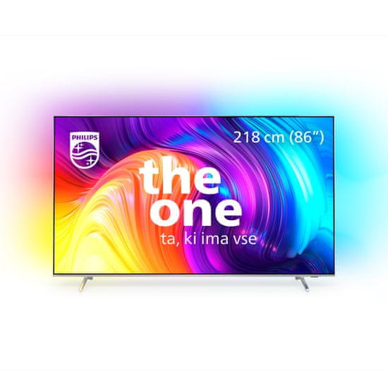 Philips The One 86PUS8807/12 4K UHD LED televizor, AMBILIGHT tv ...