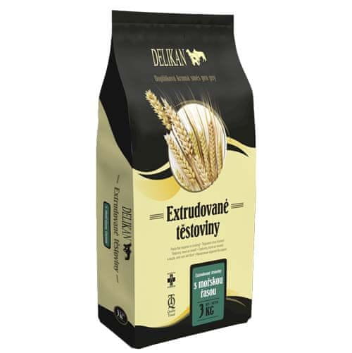 DELIKAN Instant ekstrudirane testenine z morskimi algami za pse 3kg ...