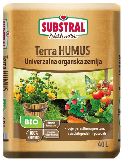 Substral Naturen Terra Humus univerzalna organska zemlja, 40 l ...