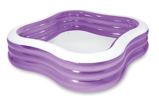Intex 57495 napihljivi bazen, vijoličen, 229 x 229 x 56 cm | mimovrste=)